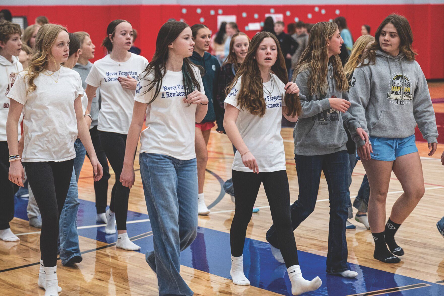 Shoeless Douglas students stride toward better understanding of the ...