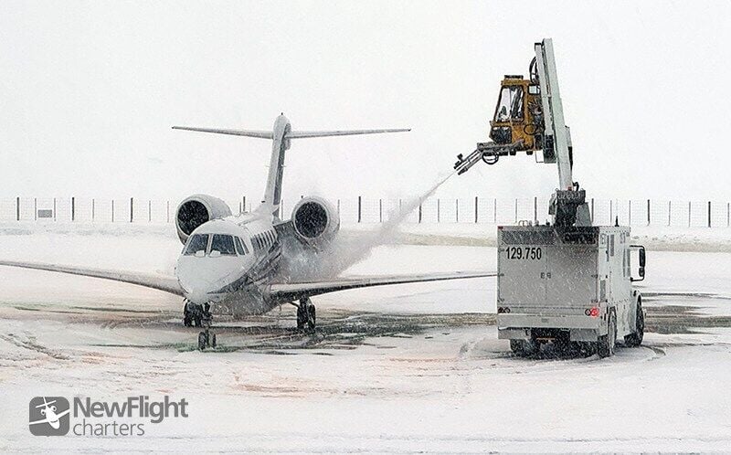 Jet Charter Brokerage New Flight Charters Announces Sixth Year Covering De-icing Charges ...