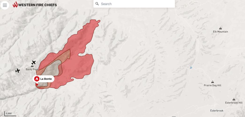 UPDATE: LaBonte Fire more than 70% contained; management turned over to ...