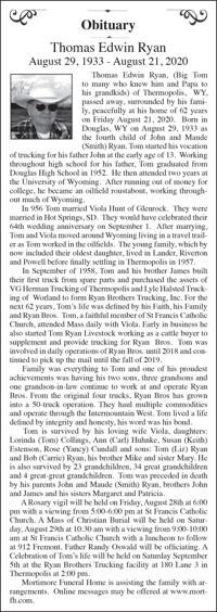 Obituaries | douglas-budget.com