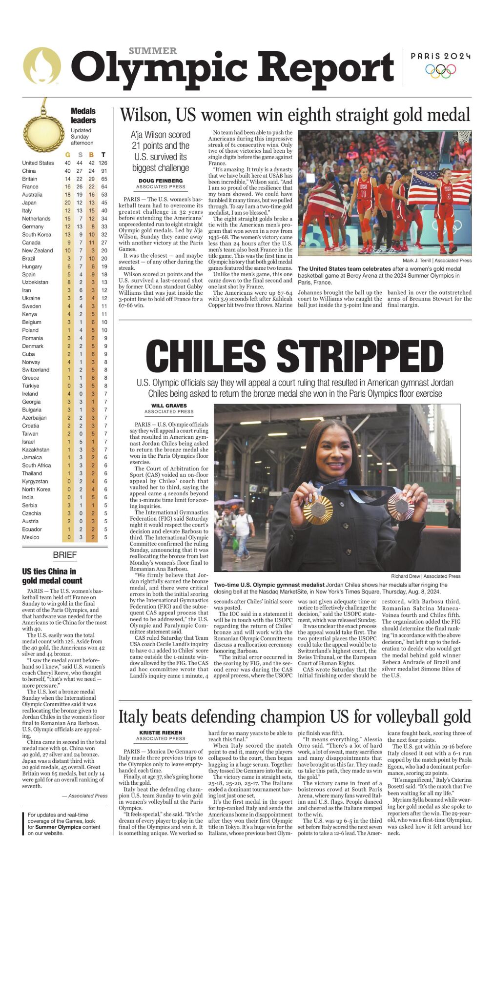 Olympic Report | News | duncanbanner.com