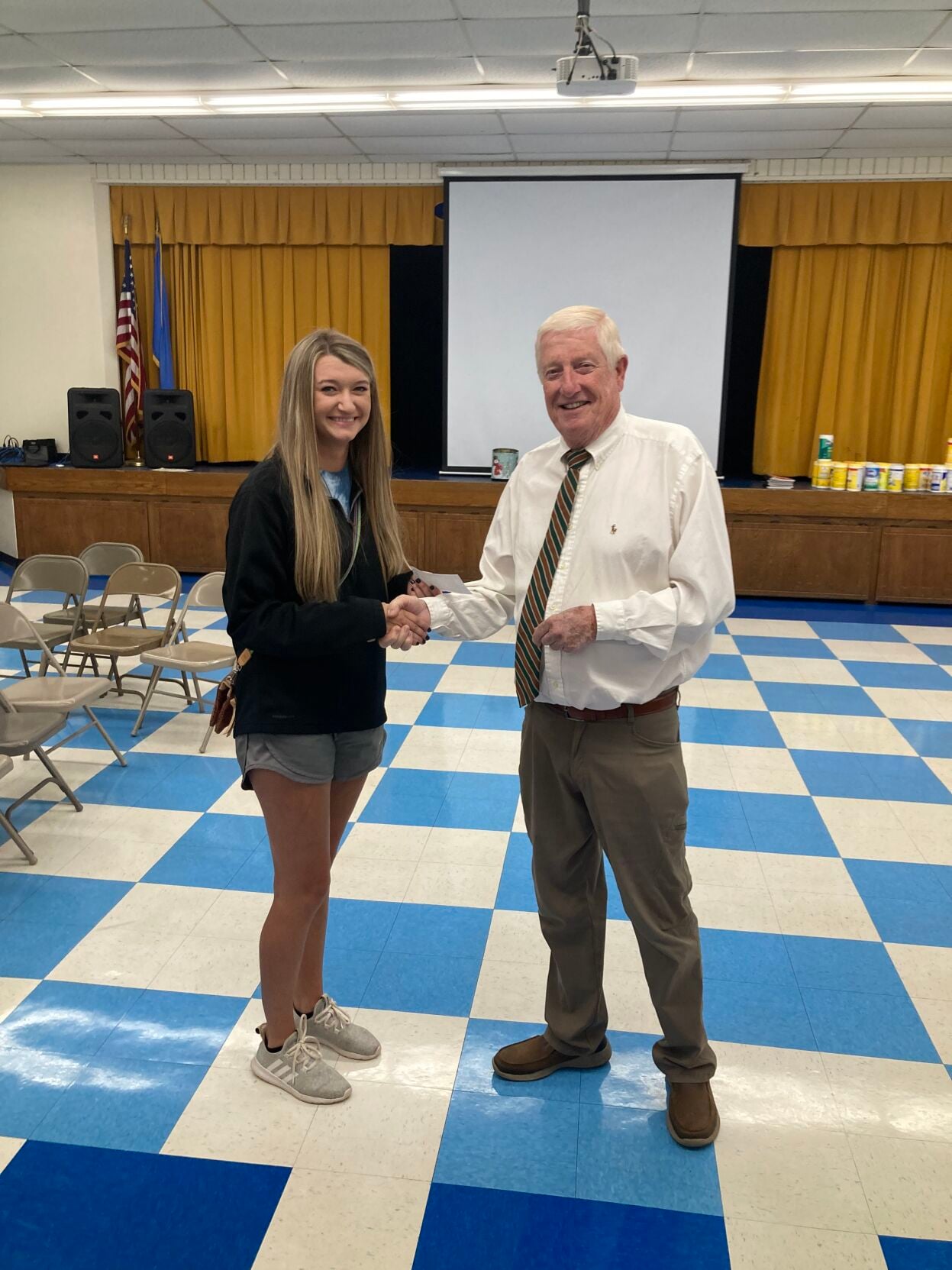 Oklahoma Retired Educators Present 100 Checks To Beginning Teachers
