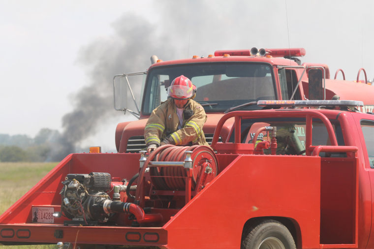 On scene: Area fire departments battle growing blaze on Weaver Chapel ...