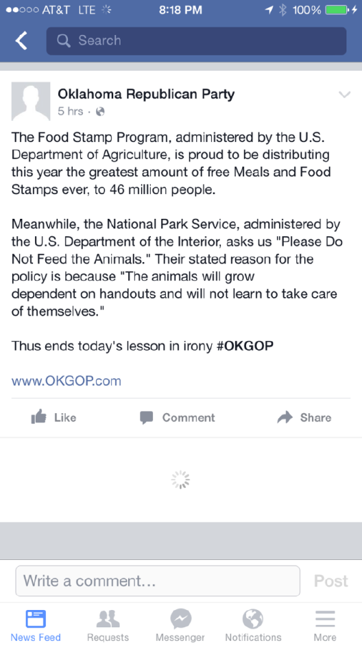 GOP Facebook post lands party in hot water | News | duncanbanner.com