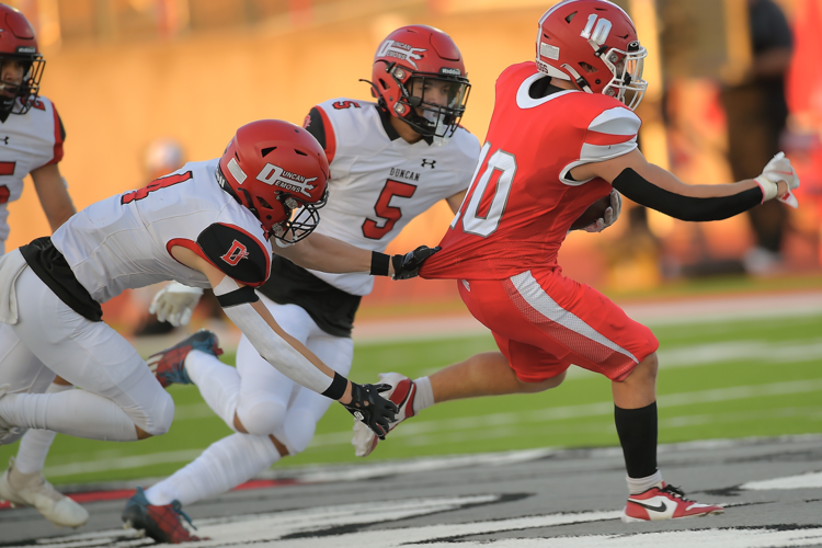 Demons tie up Cache Bulldogs, go 2-0 on season | Sports | duncanbanner.com