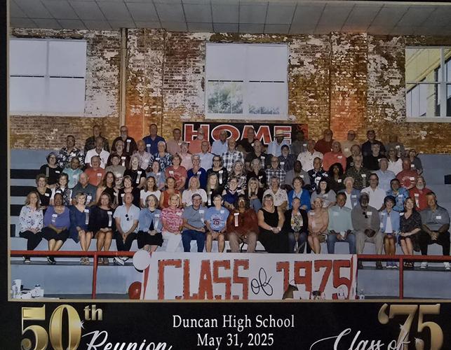 DHS Class of 1975 gathers for 50th reunion | Community | duncanbanner.com