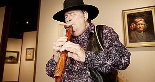 Paul donates hand crafted flute to Chisholm Trail Heritage Center ...