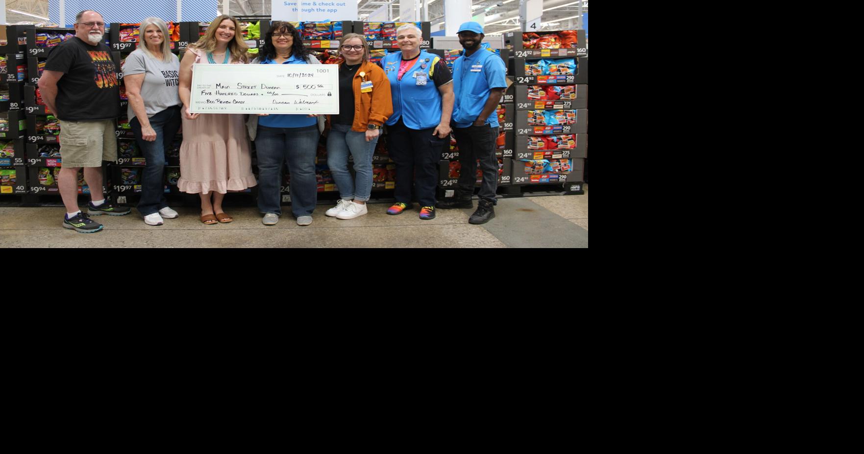 Duncan Walmart provides $500 to MSD for annual Boo Review | Community ...