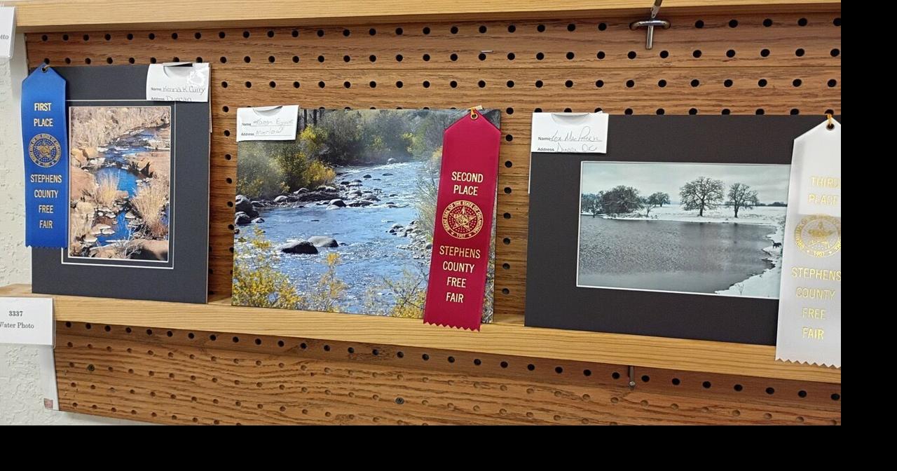 The winners of the Stephens County Free Fair photography division ...
