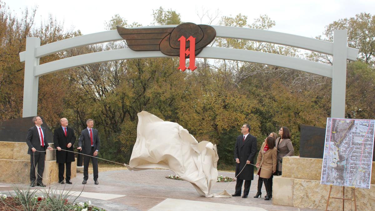 Halliburton Plaza unveiled, Heritage Trails construction takes off ...