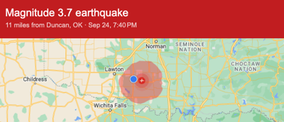 Sunday night earthquake measures in with 3.7 magnitude | News ...