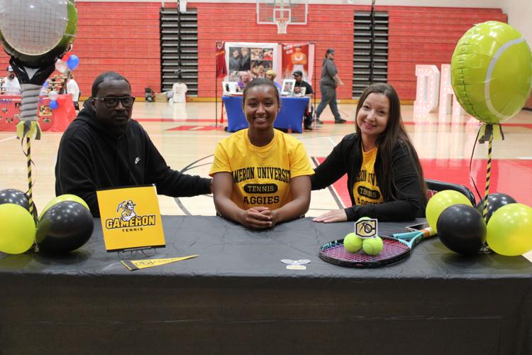 Tiana Braxton ready to ace tennis at Cameron University | Community ...