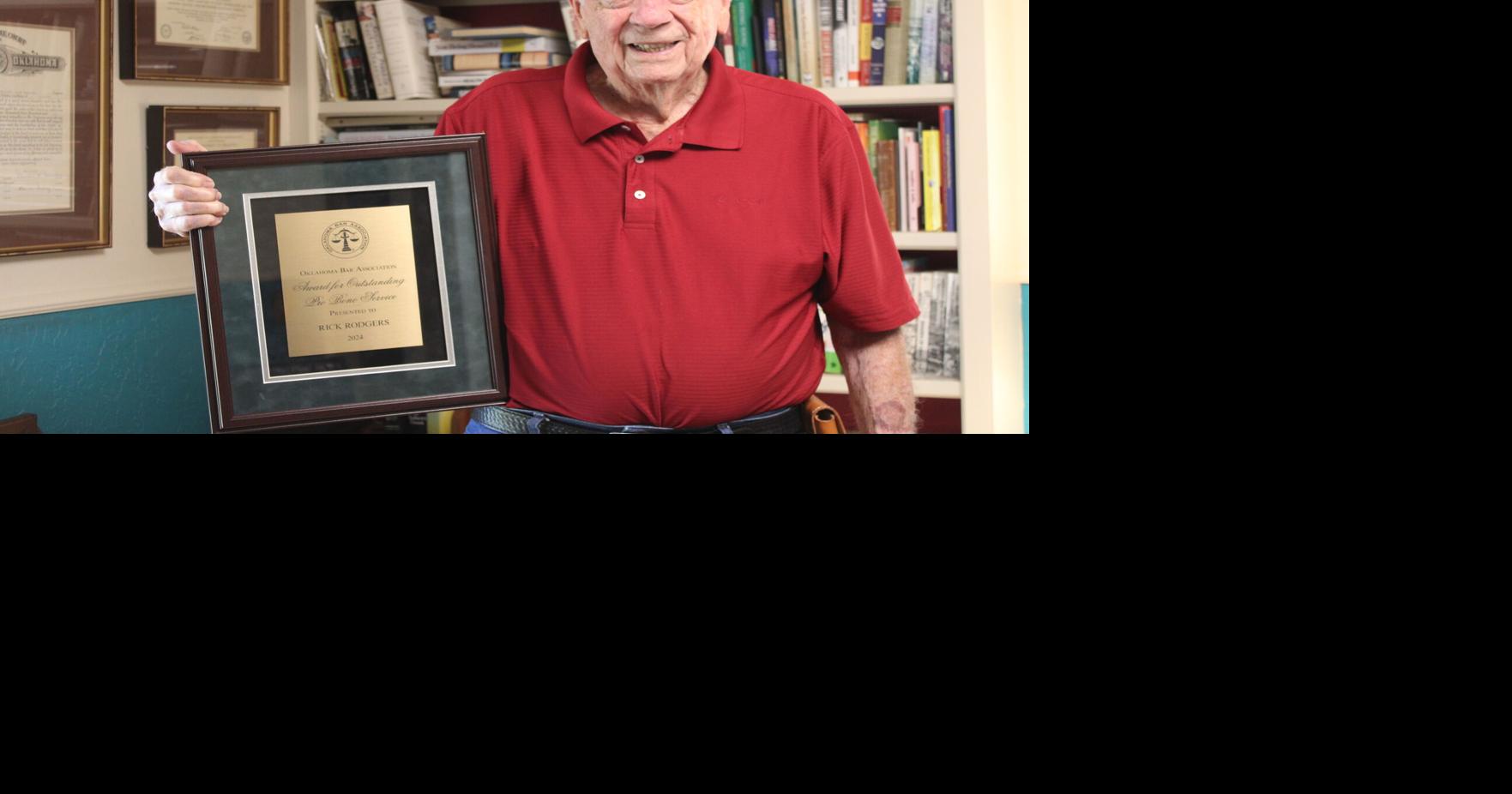 Rick Rodgers honored at Oklahoma Bar Association | Community ...