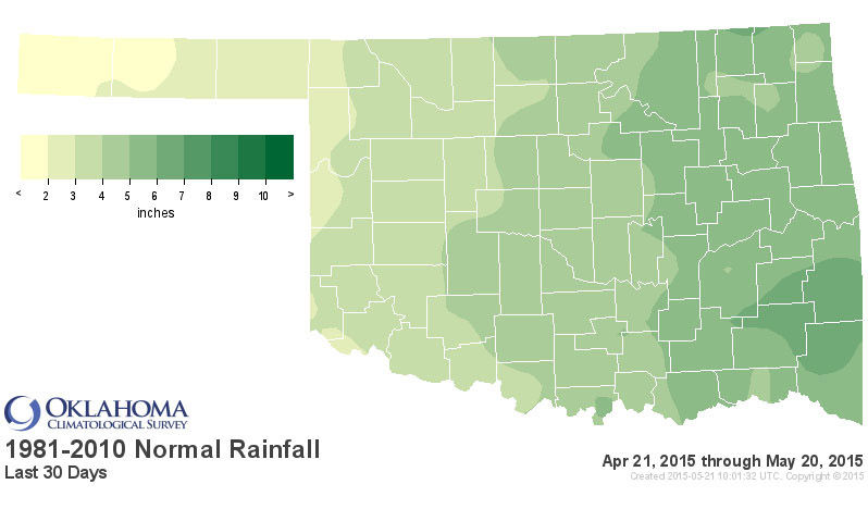 Areas of Oklahoma on track to break record rainfall | News ...