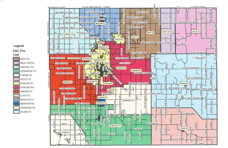 County visits with area fire departments about district map | Community ...
