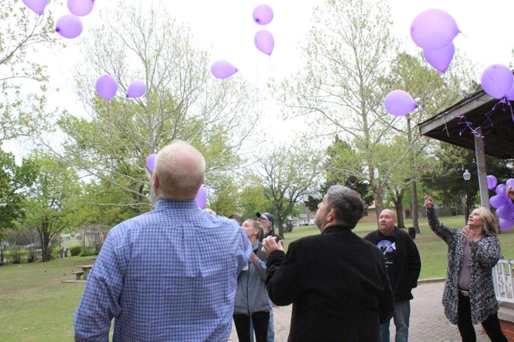 Group gathers in Fuqua Park for Victims’ Rights Awareness Memorial ...