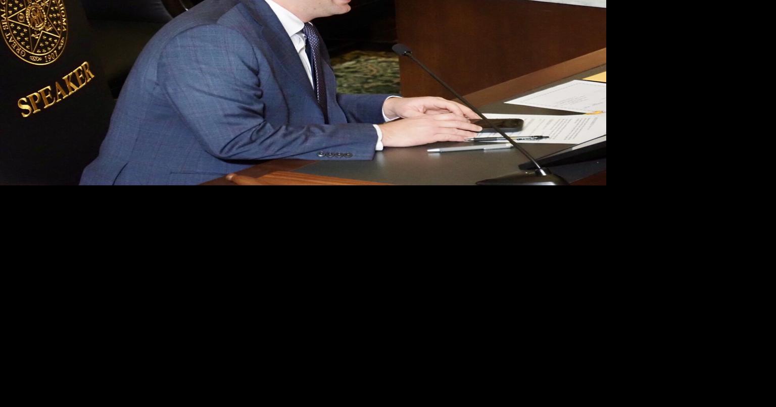 Oklahoma House Speaker outlines his goals for legislative session ...