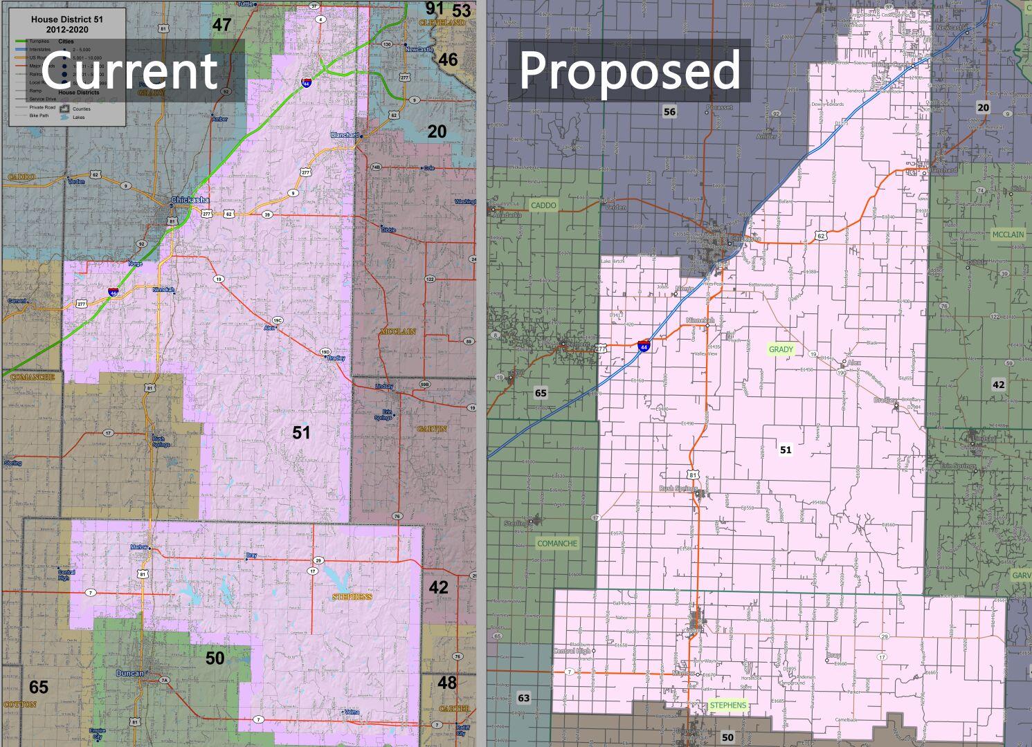 Column: New proposed House District 51 Map | Opinion | duncanbanner.com