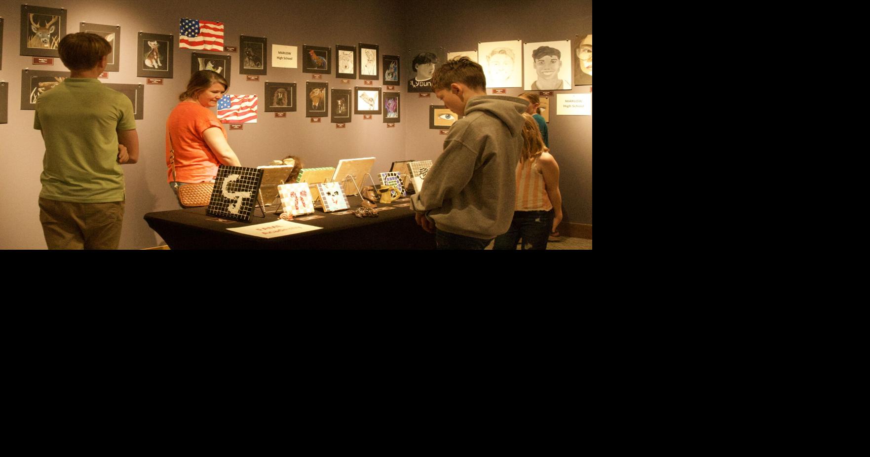 Heritage Center displays student artwork for Youth Art Month ...