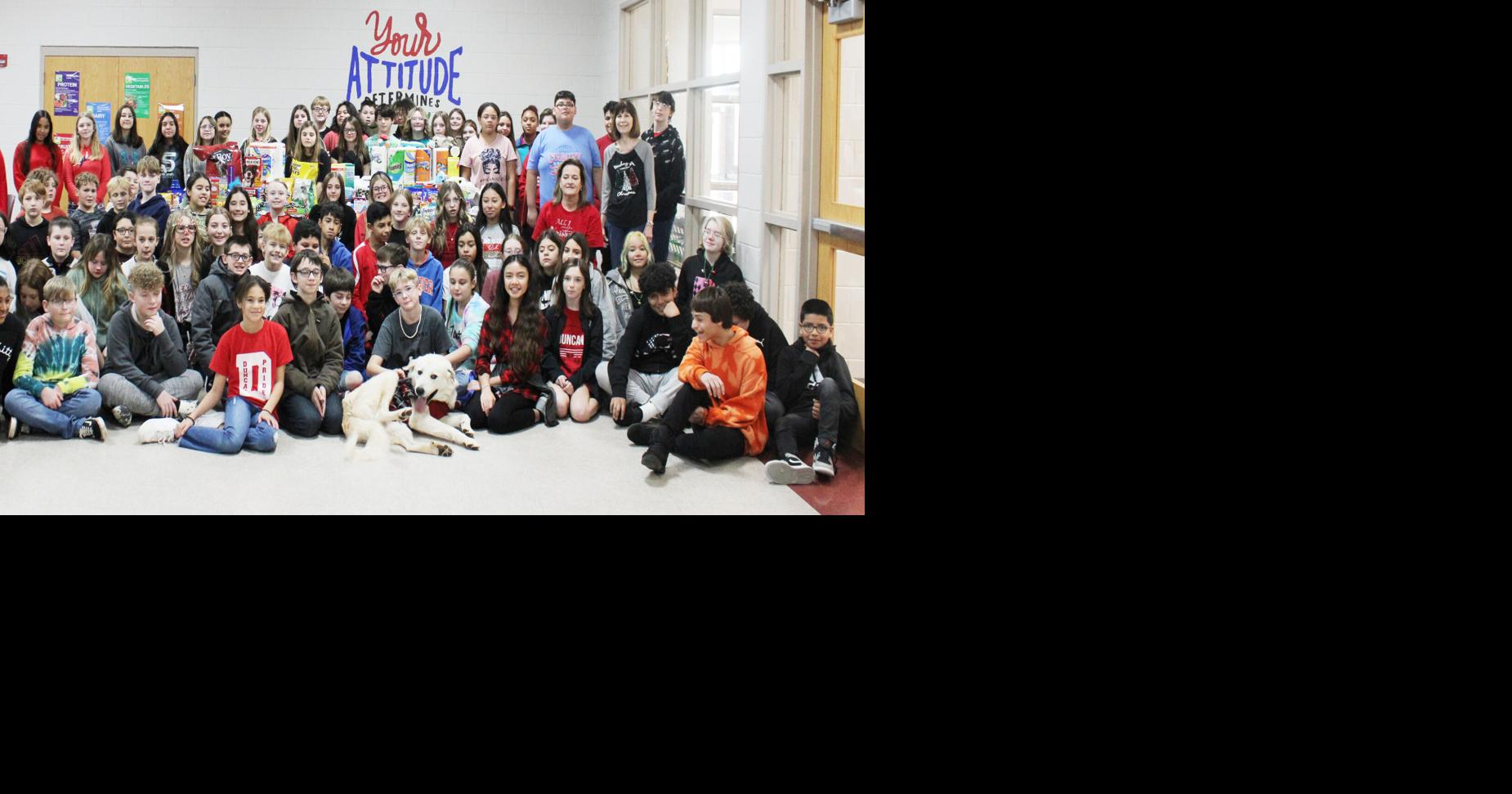 Sixth graders give back to shelter pets with gratitude project ...