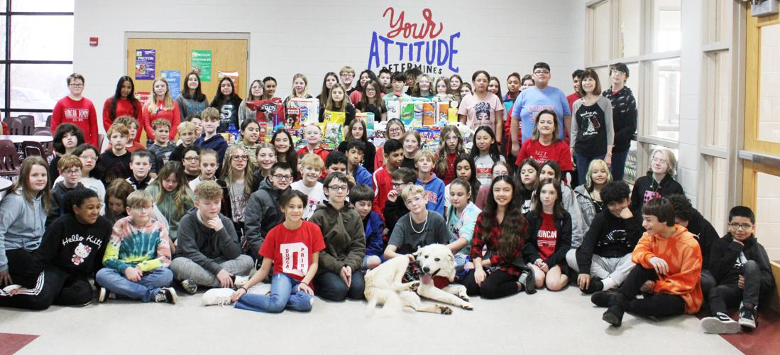 Sixth graders give back to shelter pets with gratitude project ...