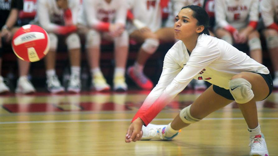 Seeing double: 2024 Duncan volleyball roster mirrors 2021 team | Sports ...