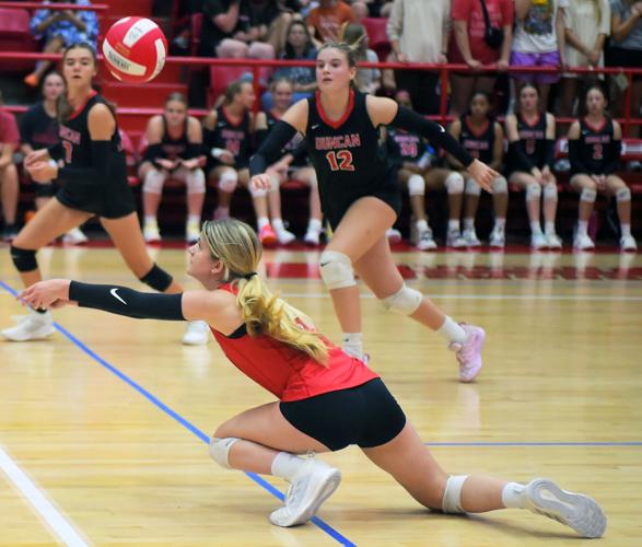 Seeing double: 2024 Duncan volleyball roster mirrors 2021 team | Sports ...