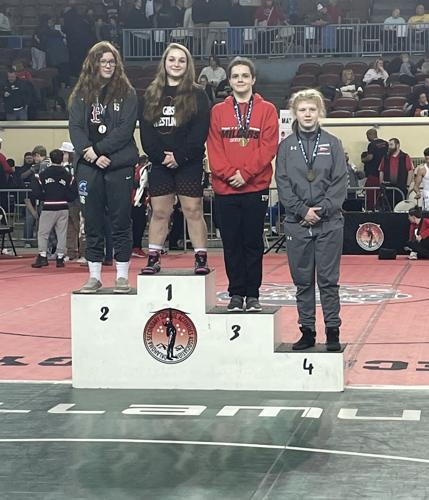 Making history: Koen becomes county’s first girl to place at state ...