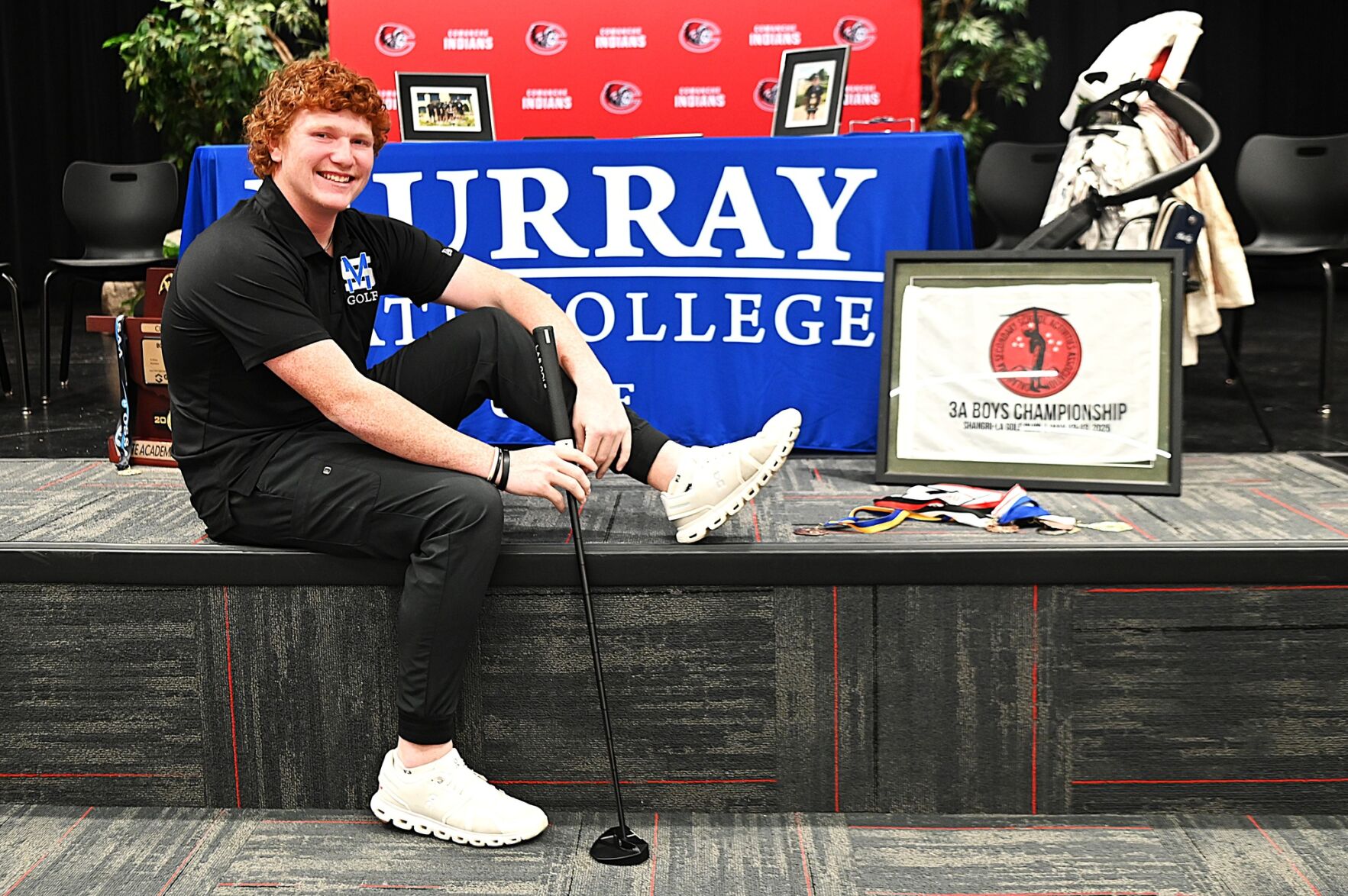 RJ Roberts signs with Murray State for golf | Sports | duncanbanner.com