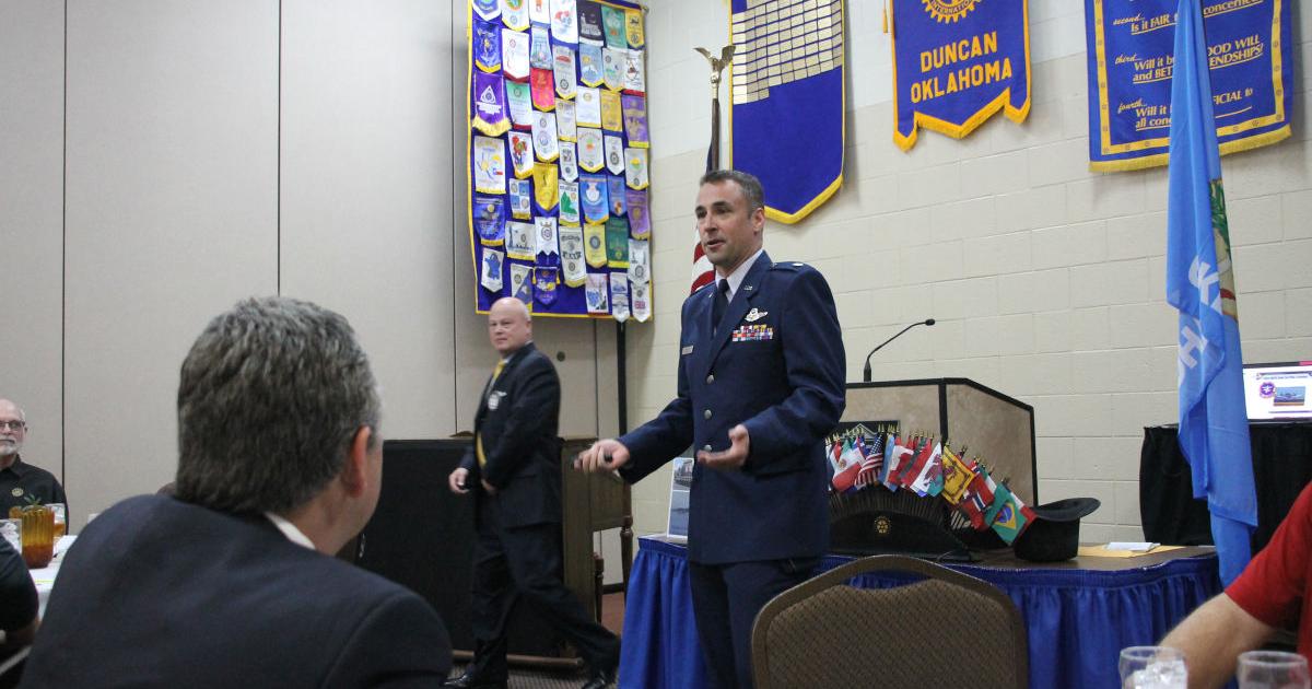 Lt. Col. Turner talks about SAFB partnership with Duncan | News ...