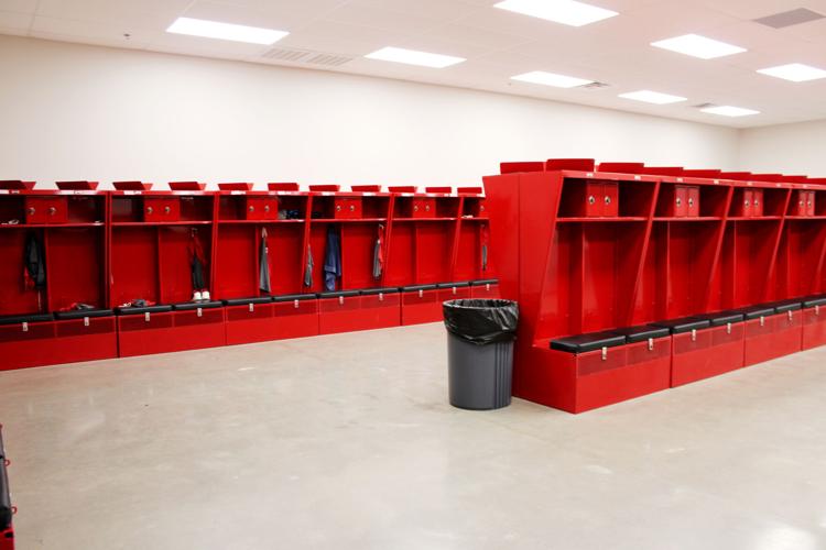 Halliburton Stadium Field House takes shape at football field ...