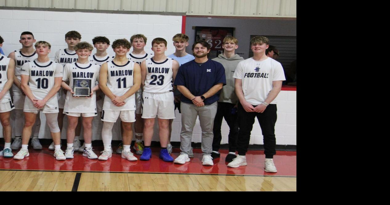 Photo: Marlow 9th grade boys win junior high county tournament against ...
