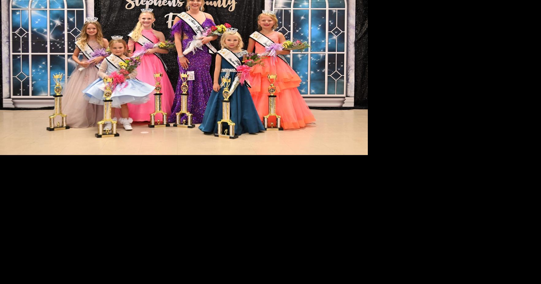 21st Annual Stephens County Free Fair Pageant Queens crowned ...