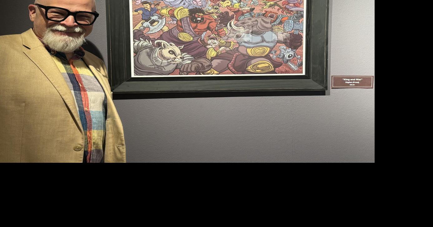 Jerry Bennett’s love for drawing inspires young students to create ...