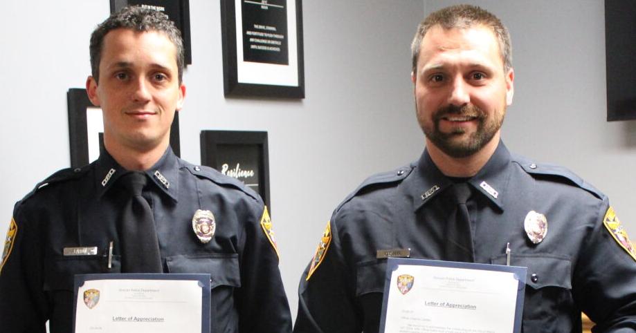 Duncan Police Department recognizes two officers | Community ...