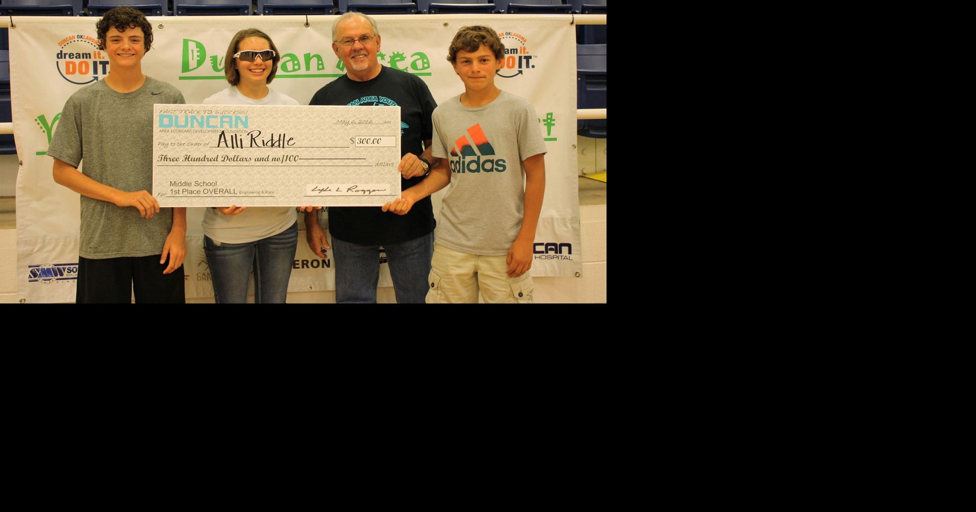 Middle school students win cash for racing CO2 cars | News | duncanbanner.com