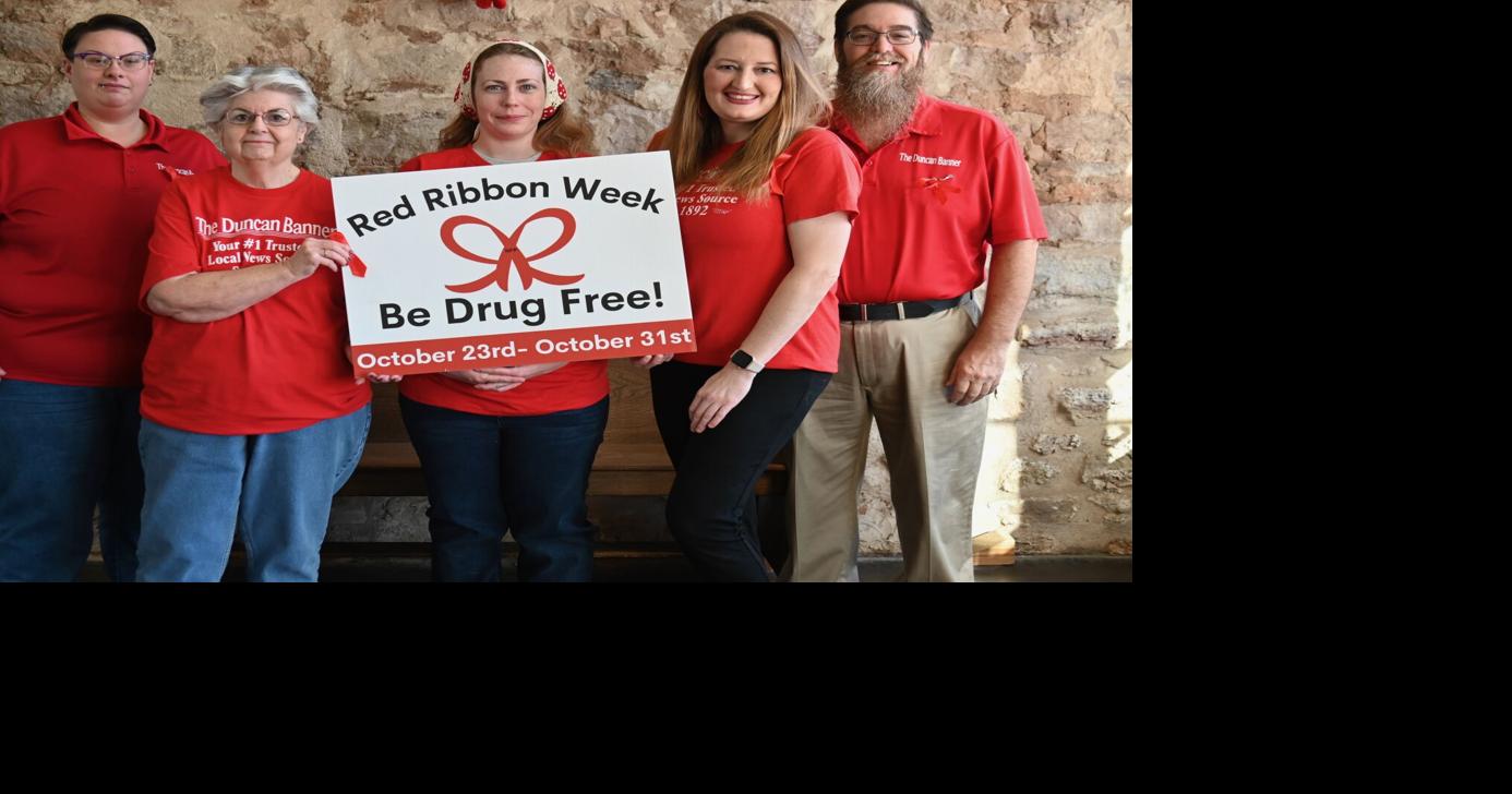 Photo: The Duncan Banner recognizes Red Ribbon Week | Community ...