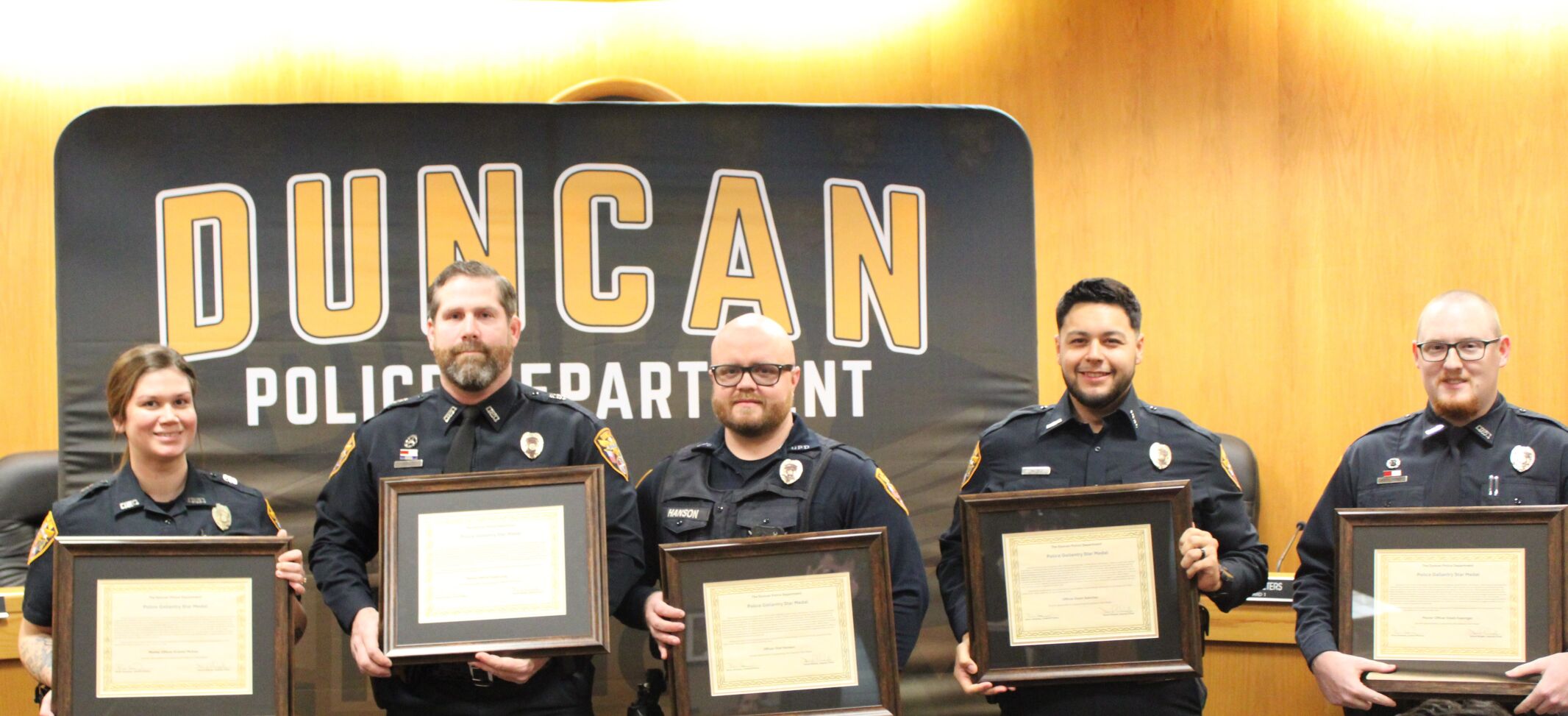 DPD officers recognized as 2024 Gallantry Star Award Recipients ...