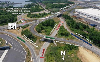 MDOT: New traffic pattern at MD 151 interchange | News | dundalkeagle.com