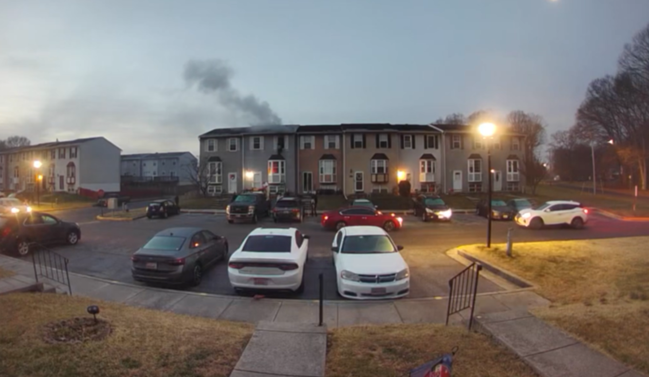 Doorbell camera captures Middle River neighbors’ rescue of family from ...