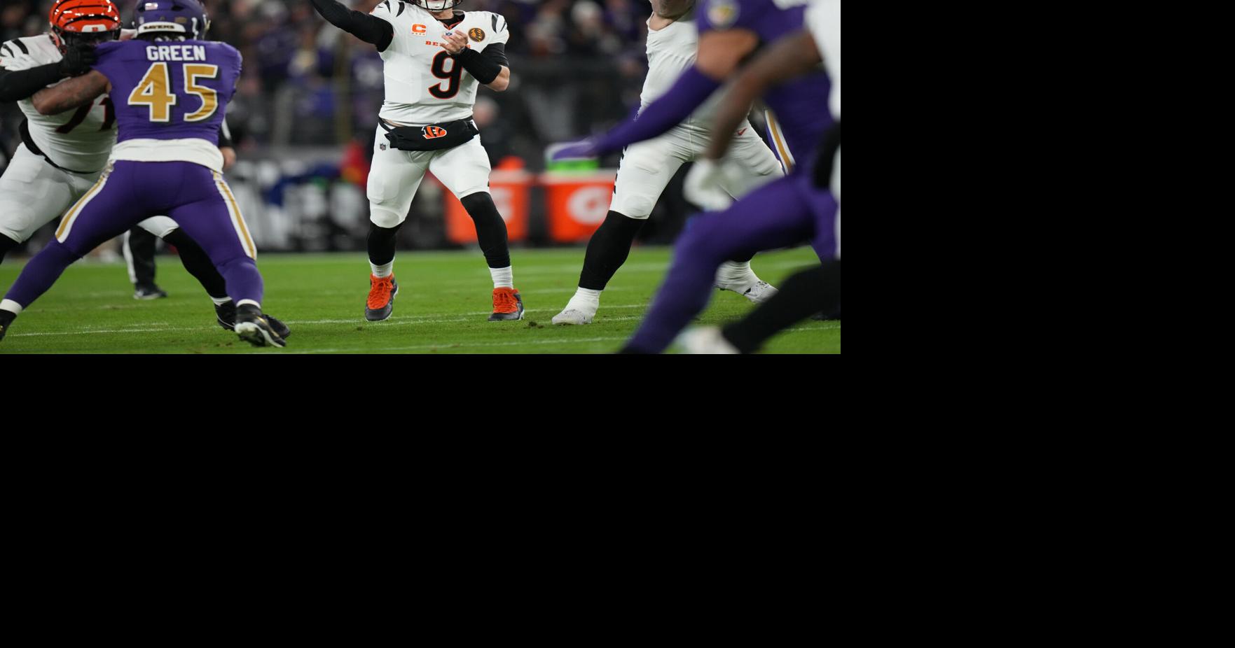 Bengals win in Burrow's return, taking advantage of 5 Ravens turnovers ...