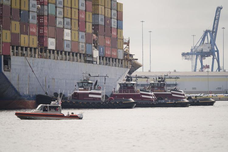 Container ship Dali refloated, moved away from Key Bridge | Key Bridge ...