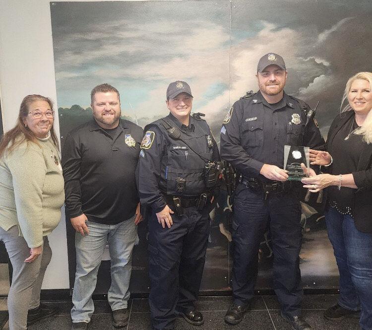 GDCOC presents Precinct 12 with Hometown Heroes Award | News ...