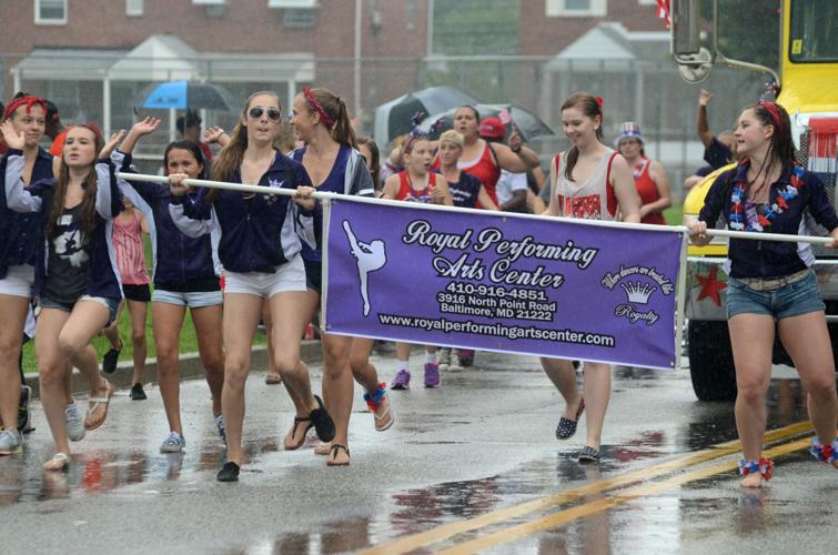 Neither rain nor ... more rain kept July 4 marchers from completing ...