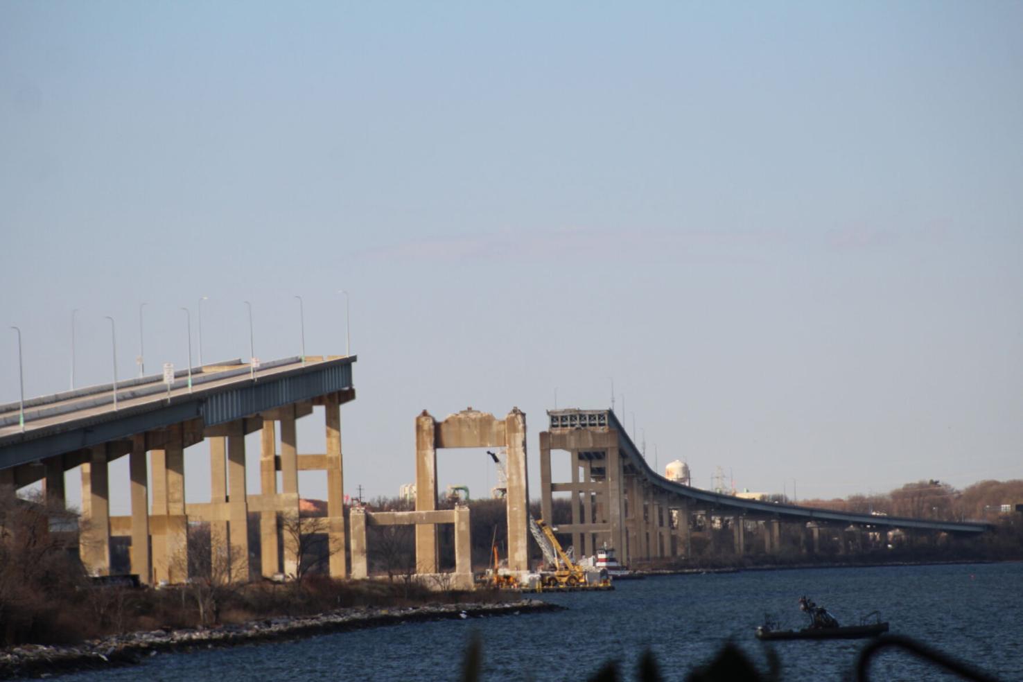 On-ship explosion near Key Bridge site rocks local waters | Breaking ...