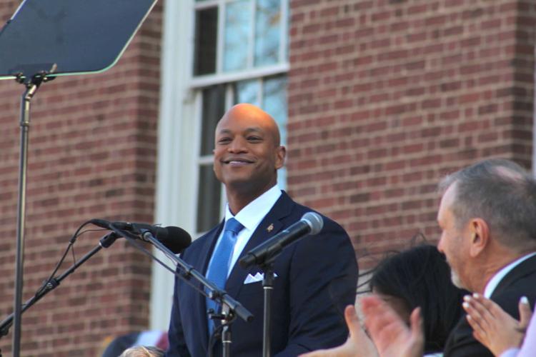 Wes Moore sworn-in as Maryland's first Black governor | News ...