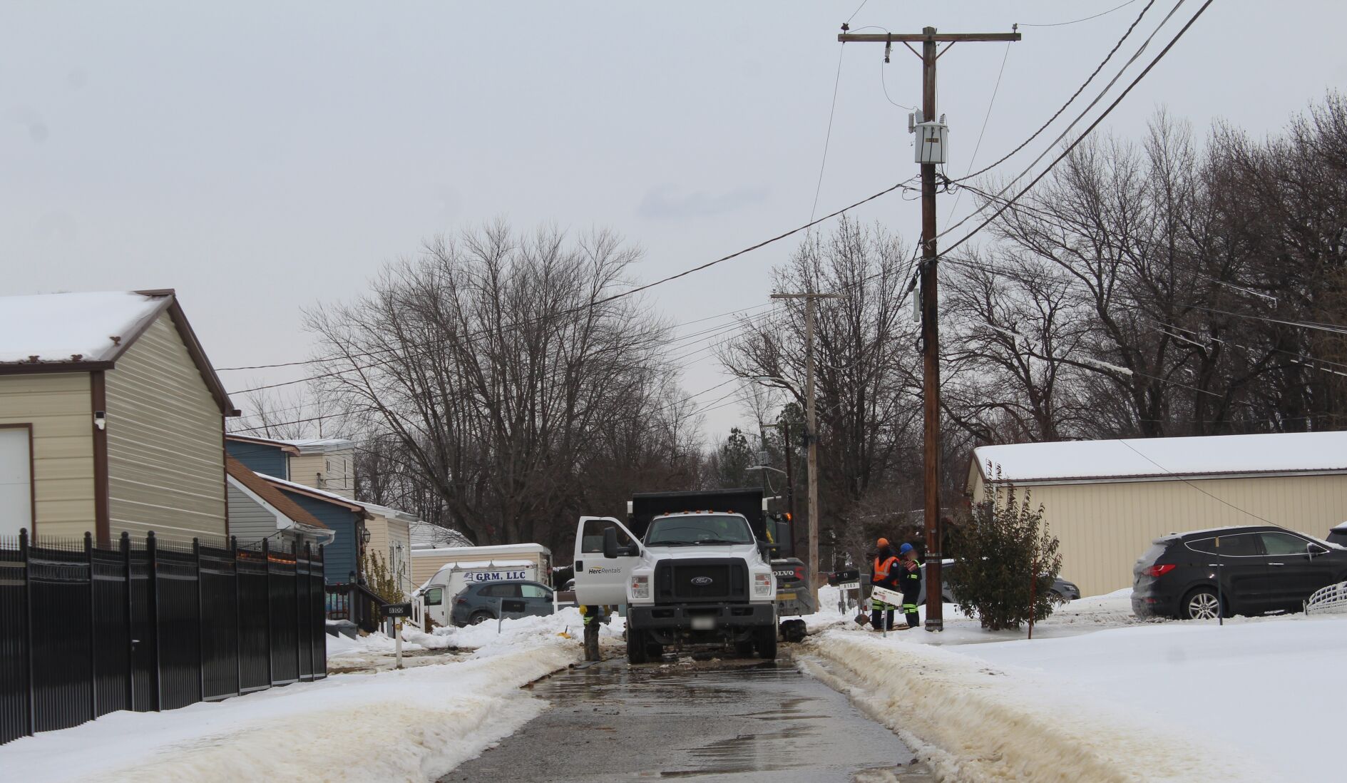 Water main leak in Dundalk forced temporary disruption of water service ...