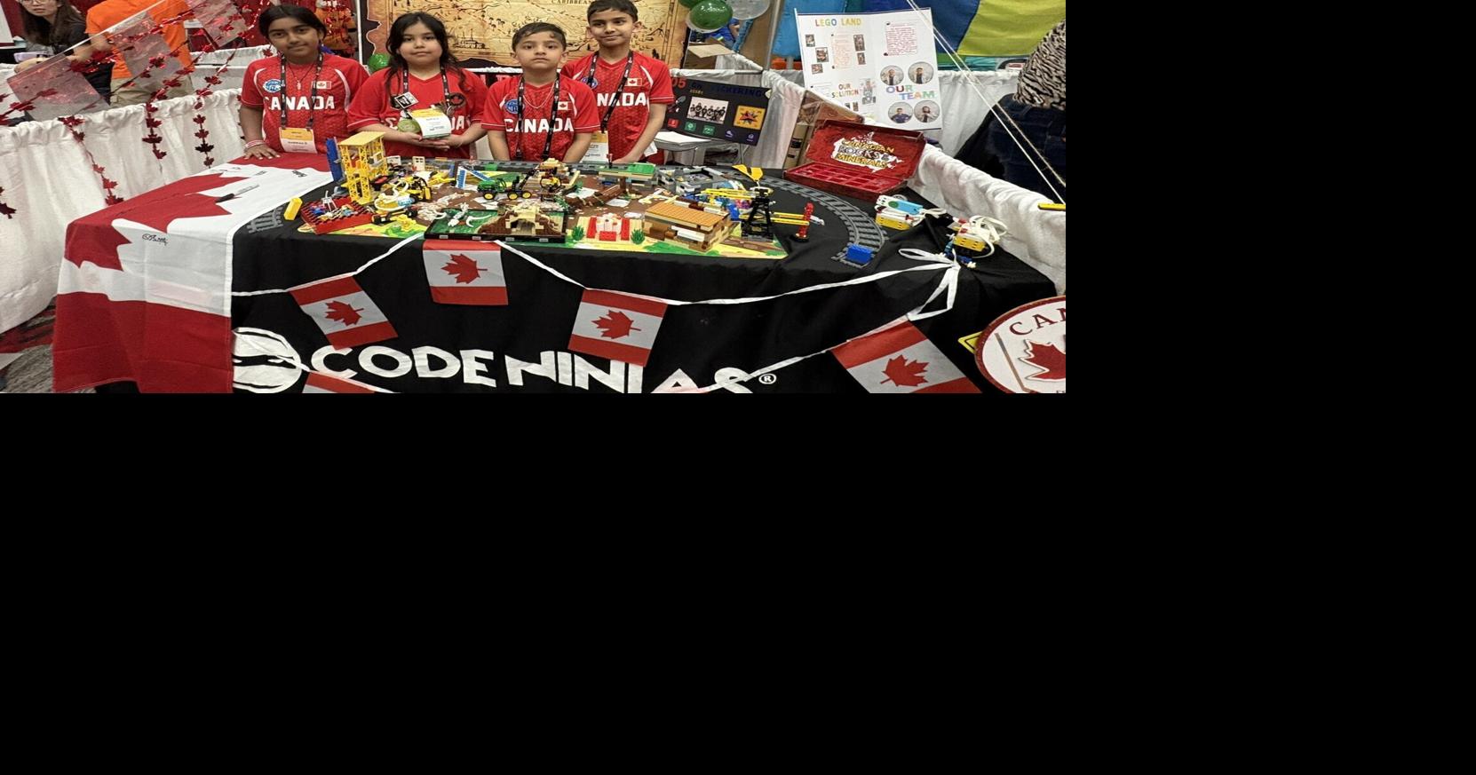 Pickering Lego robotics team wins international coding award