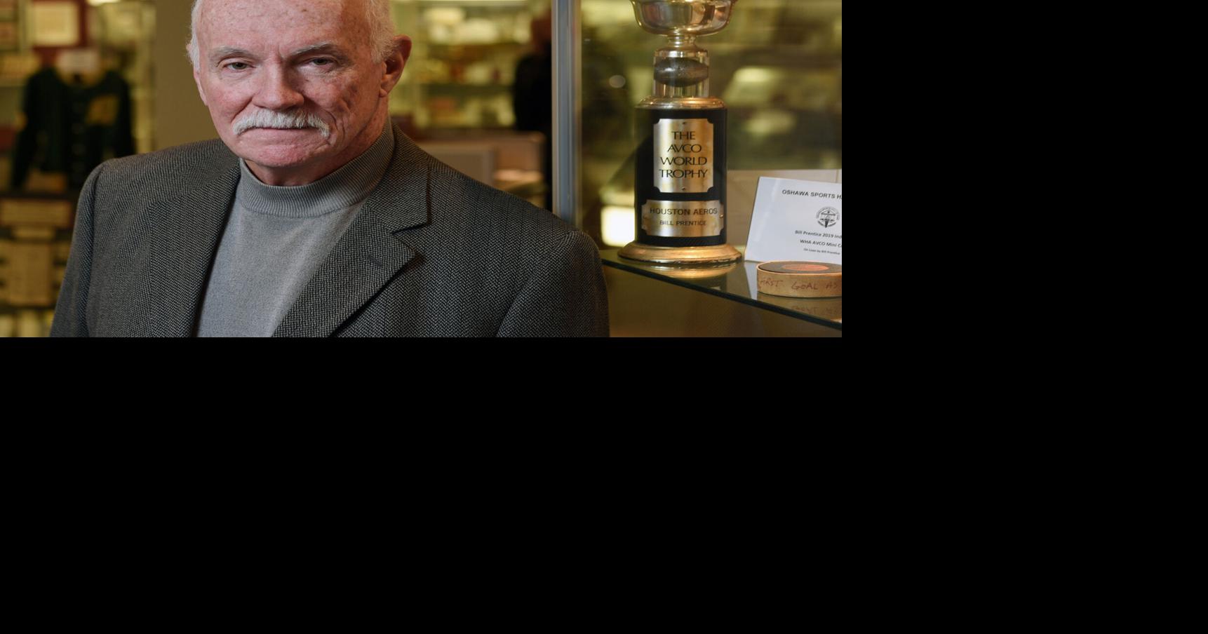 Two-time AVCO World Trophy champion Bill Prentice skates into Oshawa ...