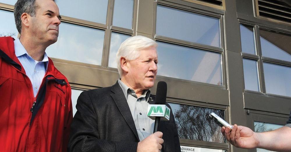 Interim Liberal leader Bob Rae visits Durham